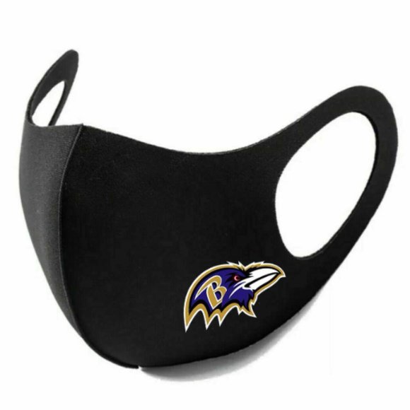 Handmade | Accessories | Baltimore Ravens Face Mask | Poshmark